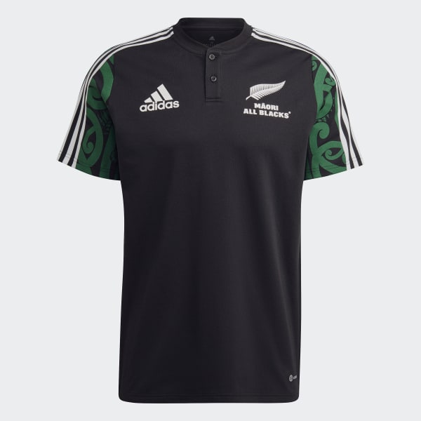 adidas Maori All Blacks Rugby Polo Shirt - Black | adidas Australia