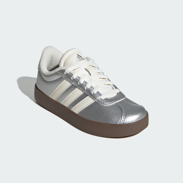 adidas VL Court 3.0 Shoes Kids - Silver | adidas UK