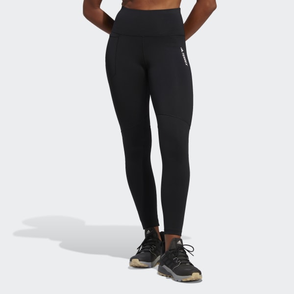 adidas Women's Hiking TERREX Multi Leggings - Black adidas US