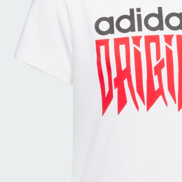 adidas Graphics Tee Kids - White | Free Shipping with adiClub | adidas US