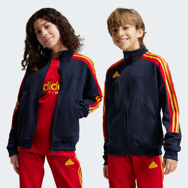 adidas Tiro Nations Pack Track Jacket Kids - Blue | adidas UK