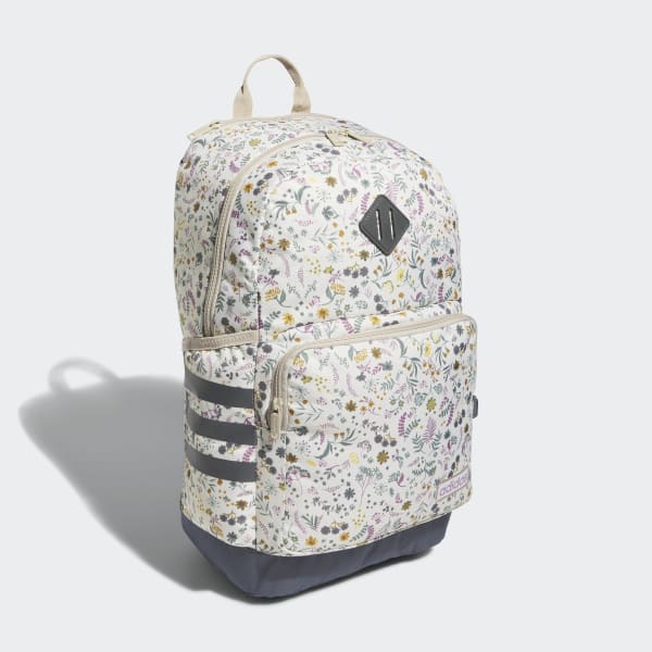 adidas Classic 3-Stripes Backpack - White | Free Shipping with adiClub ...