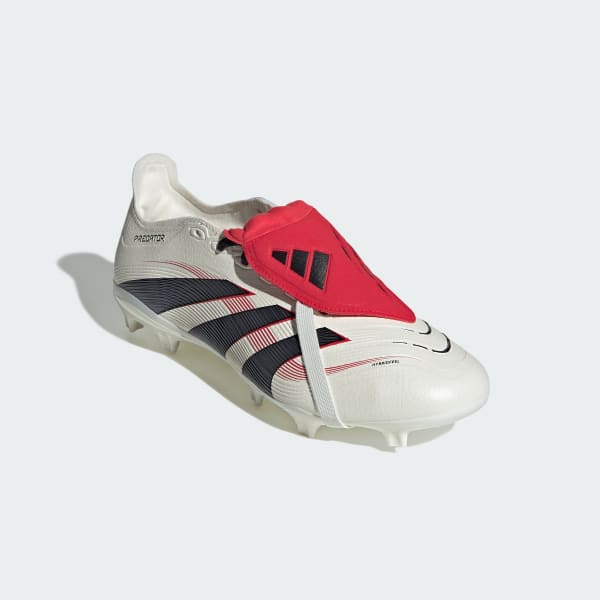 adidas Predator League Fold-Over Tongue Firm/Multi-Ground Boots - White ...