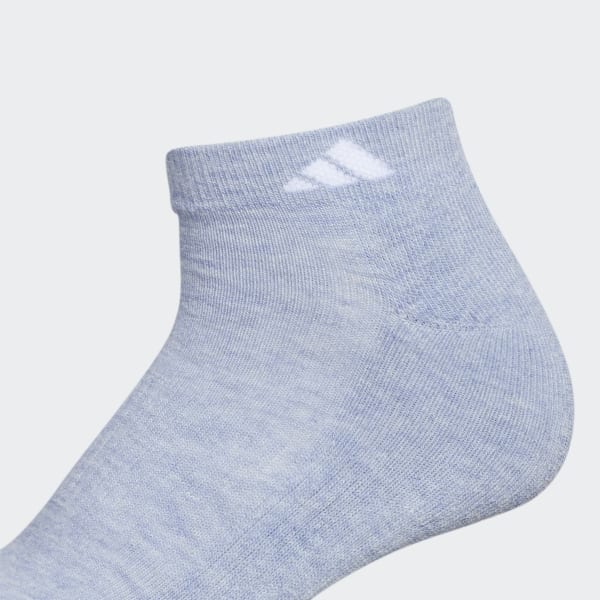 adidas Athletic Cushioned 6-Pack Low-Cut Socks - Grey | Free Shipping ...