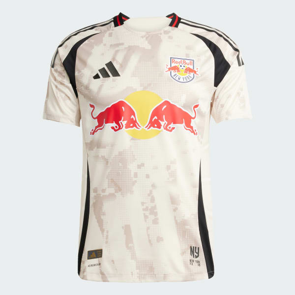 adidas Red Bull New York 25/26 Away Authentic Jersey - Beige | Free ...