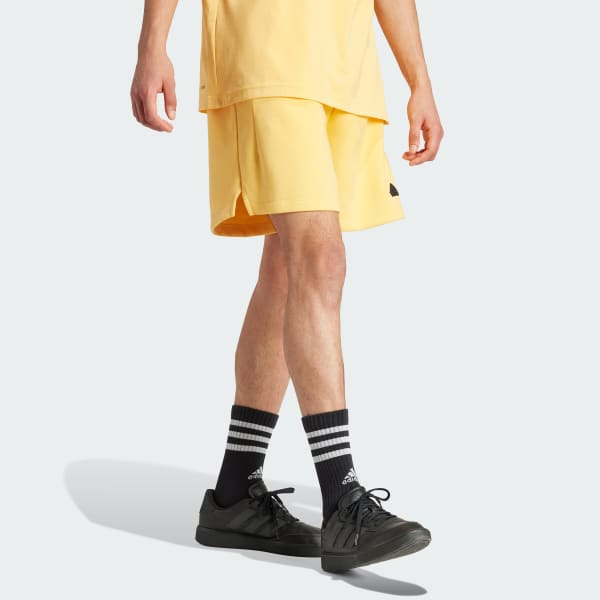 adidas Z.N.E. Premium Shorts - Yellow | adidas UK
