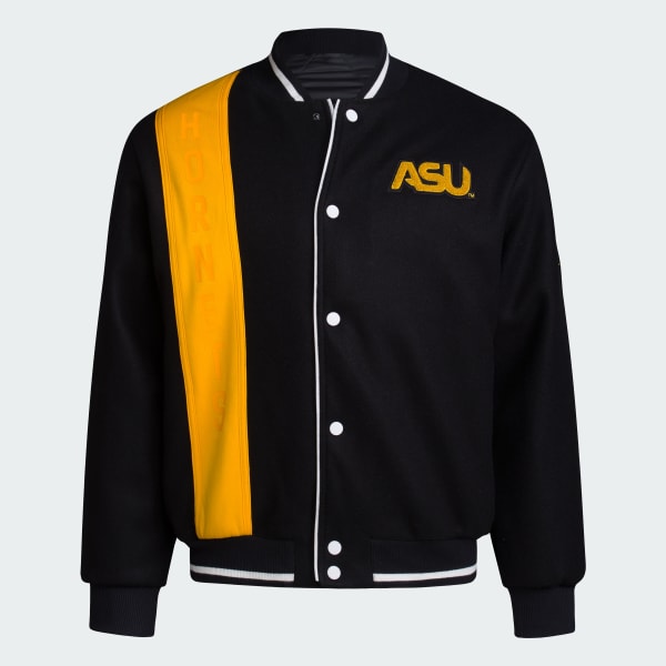 adidas Alabama State Dugout Jacket - Black | Free Shipping with adiClub ...