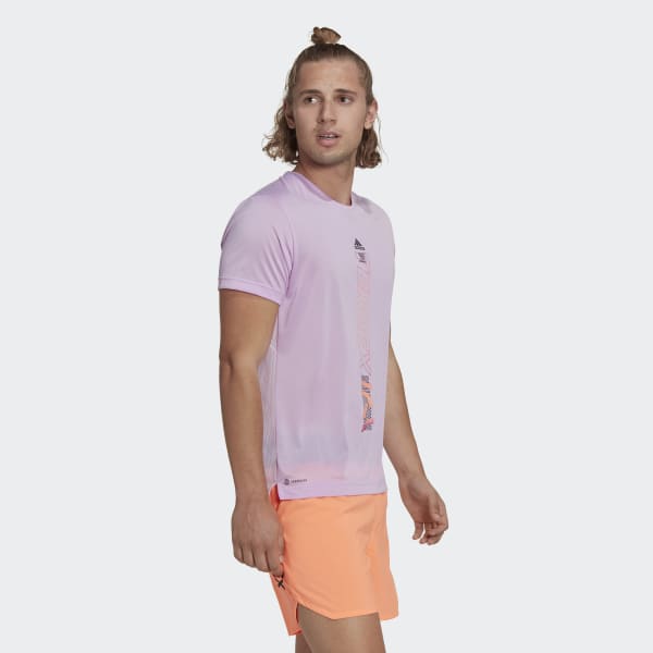adidas TERREX Agravic BCA Tee - Purple | Men's Hiking | adidas US