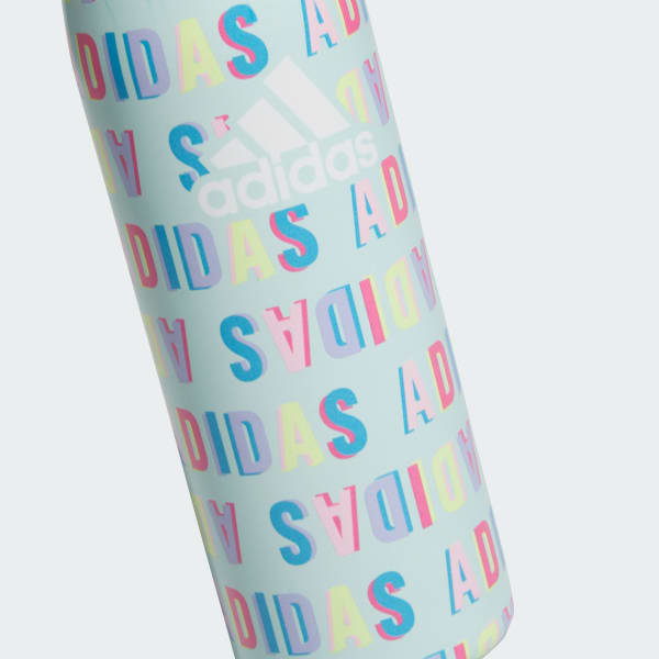 adidas Steel Straw Metal Bottle 600 ML - Turquoise | Free Shipping with ...