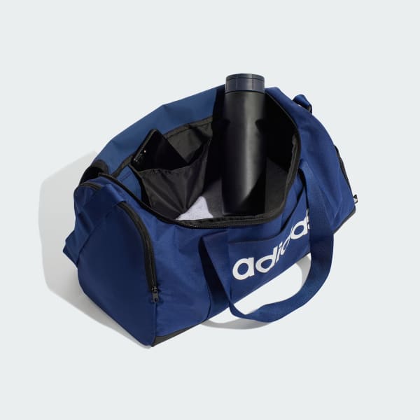adidas Linear Duffel Bag Small - Blue | adidas Australia