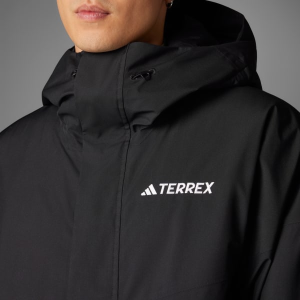 adidas Terrex Multi 2L Rain.Rdy Insulated Jacket - Black | adidas UK