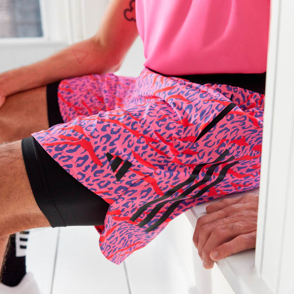adidas Animal Printed HIIT Short Curated By Cody Rigsby - Multi ...