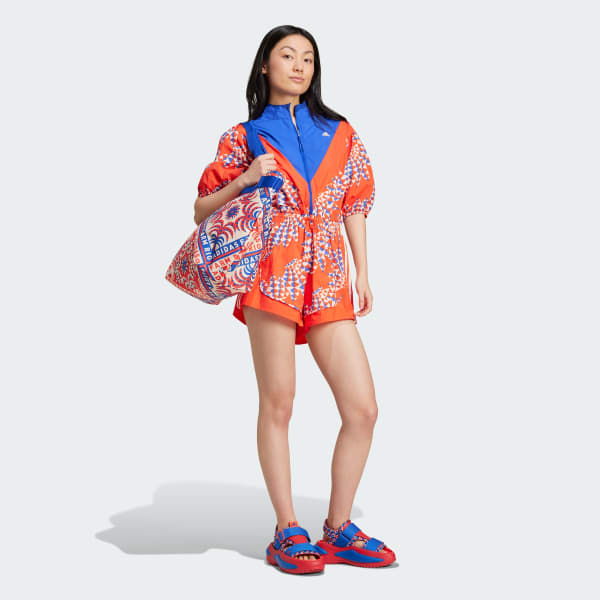 adidas x FARM Rio Premium Romper - Orange | Free Shipping with adiClub ...