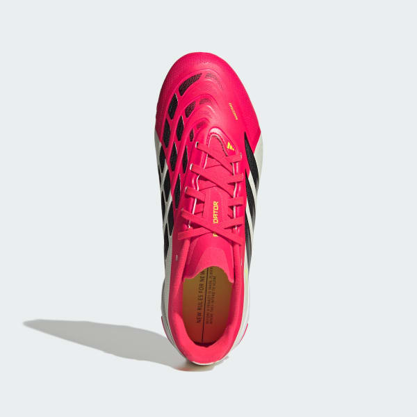 adidas PREDATOR LEAGUE Firm Ground Soccer Cleats Kids - Red | Free ...
