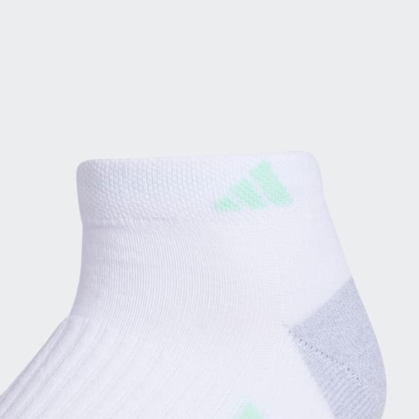 adidas Cushioned Low-Cut Socks 3 Pairs - White | Free Shipping with ...
