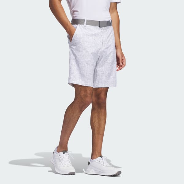 adidas Ultimate365 Printed Golf Shorts - White | adidas Australia