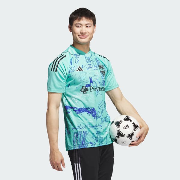 adidas Seattle Sounders Tiro Graphic Jersey - Green | Free Shipping ...