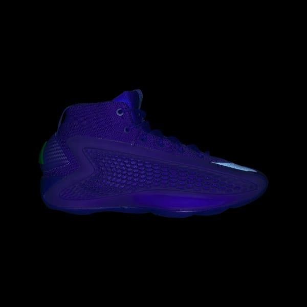 adidas Anthony Edwards 1 Velocity Blue Basketball Sneakers Kids - Blue ...