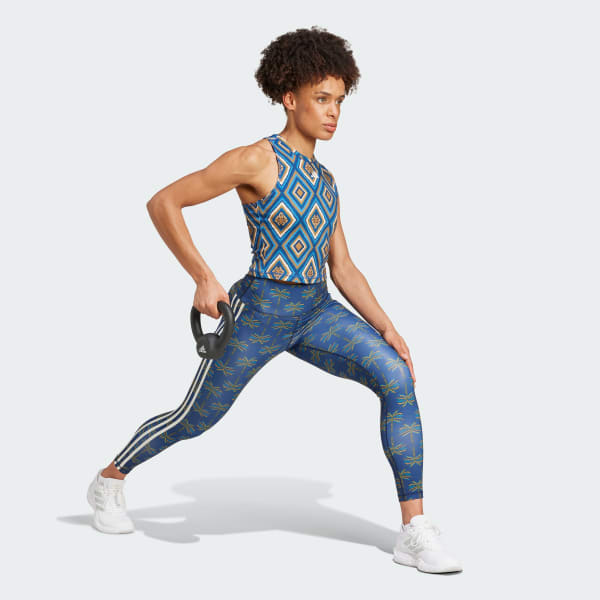 Regata Treino adidas x FARM Rio - Azul adidas | adidas Brasil