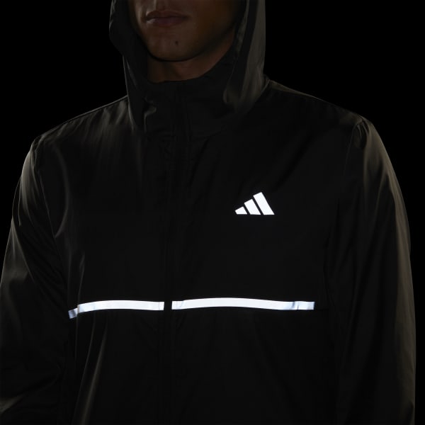 adidas Own the Run Jacket - Black | adidas Australia