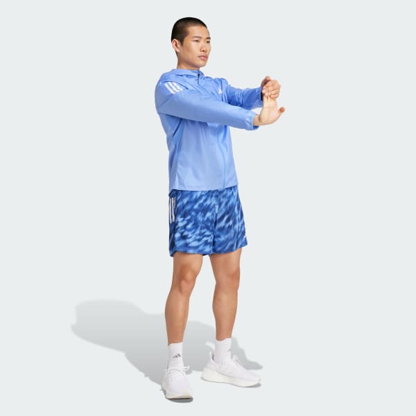 adidas Own The Run Jacket - Blue | adidas UK