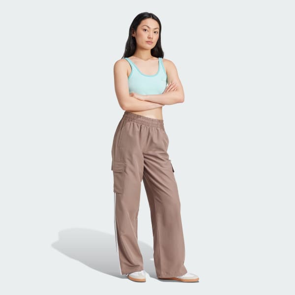Adicolor 3-Stripes Cargo Pants - Brown | Free Shipping with Adicolor 3-Stripes Cargo Pants - Brown | Free Shipping with