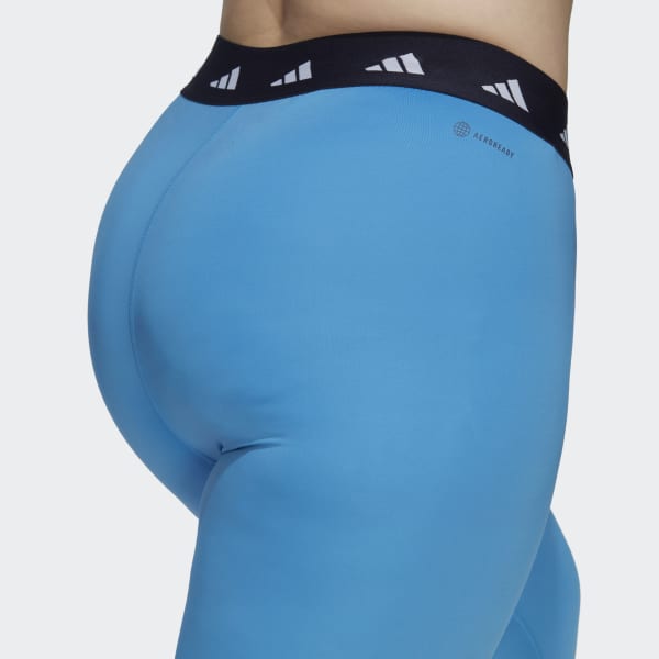 Legging 7/8 Techfit - Azul adidas | adidas Brasil
