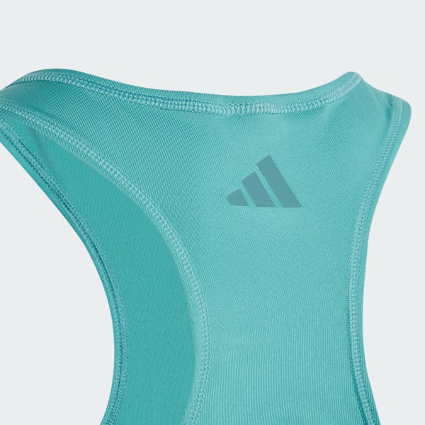 adidas Club Tank Top Kids - Turquoise | Free Shipping with adiClub ...