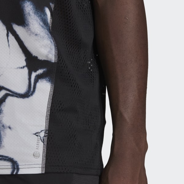 adidas Fast Graphic Tank - Black | Men's Running | adidas US