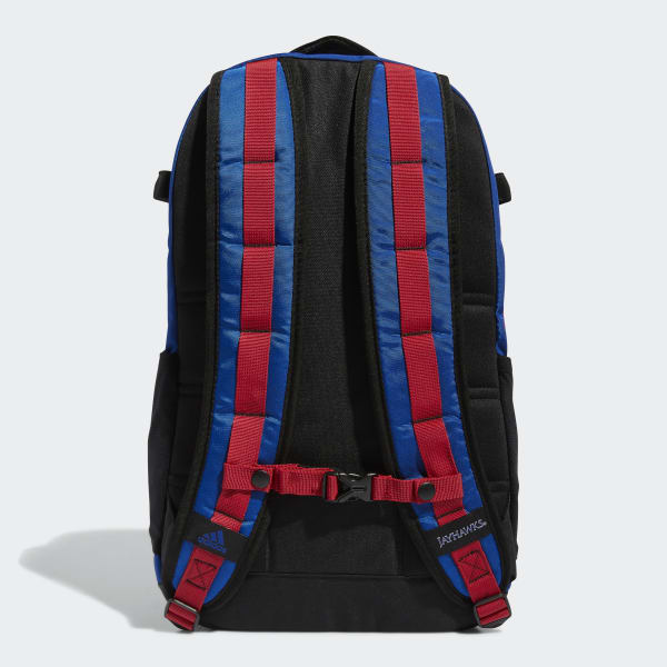 adidas Jayhawks Collegiate 5-Star Team Backpack - Blue | Free Shipping ...