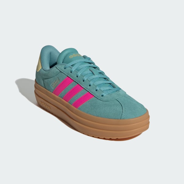 adidas VL Court Bold Shoes - Turquoise | Free Shipping with adiClub ...