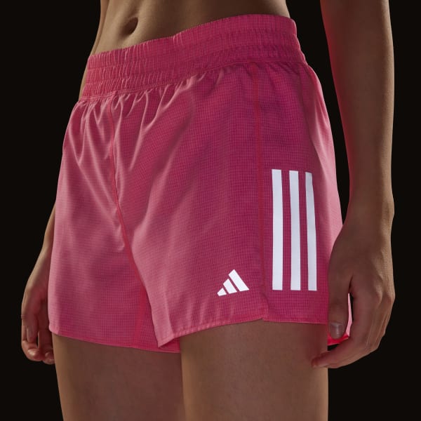 adidas pink and grey shorts