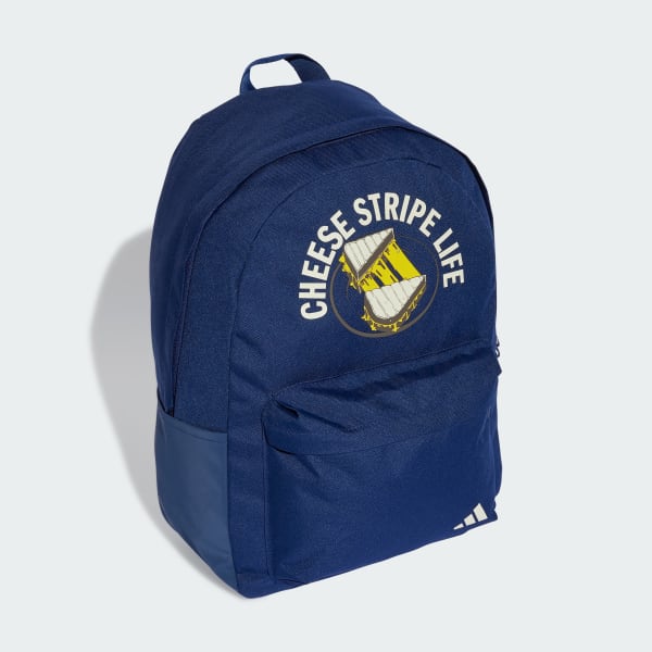 adidas Classic Grilled Cheese Graphic Backpack - Blue | Free Shipping ...