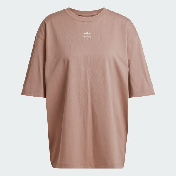 adidas Essentials Boyfriend Tee - Brown | adidas Australia