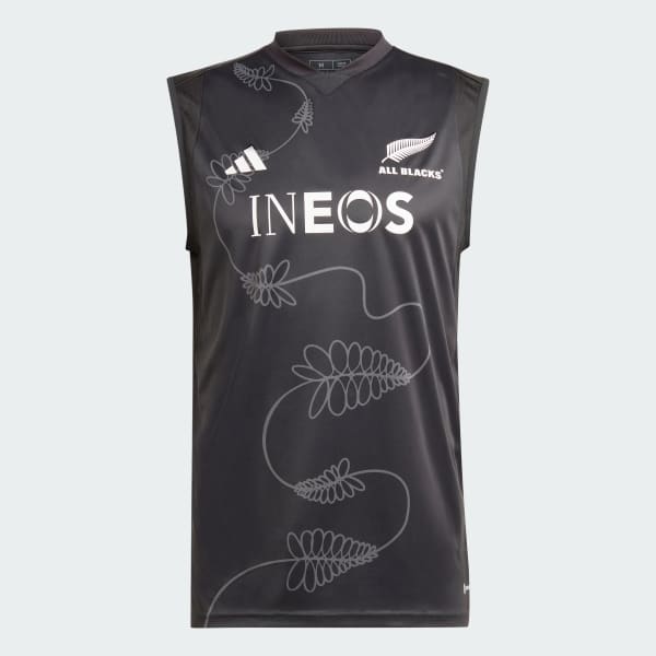 adidas All Blacks Rugby Performance Singlet - Black | adidas Australia