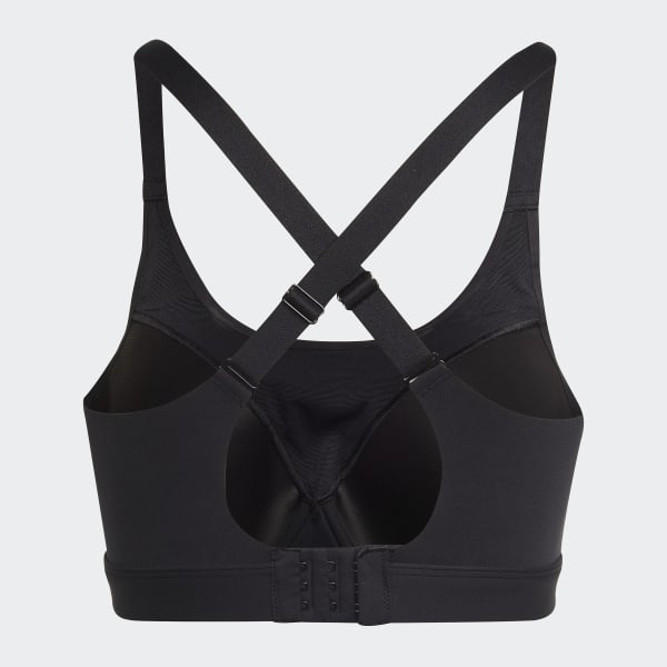 adidas Tailored Impact Luxe Training High-Support Bra - Black | adidas ...