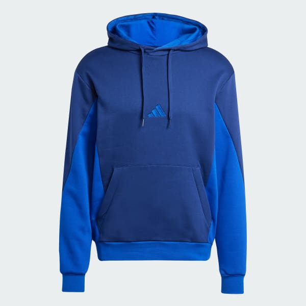 adidas Sportswear Colorblock Hooded Trainingsanzug - Blau | adidas ...