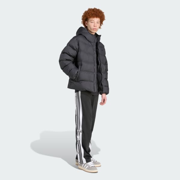 adidas Tonal Hooded Puffer Jacke - Schwarz | adidas Deutschland