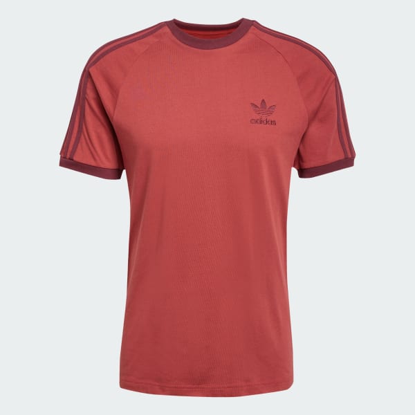 adidas Adicolor Classics 3-Stripes Tee - Red | Free Shipping adidas Adicolor Classics 3-Stripes Tee - Red | Free Shipping