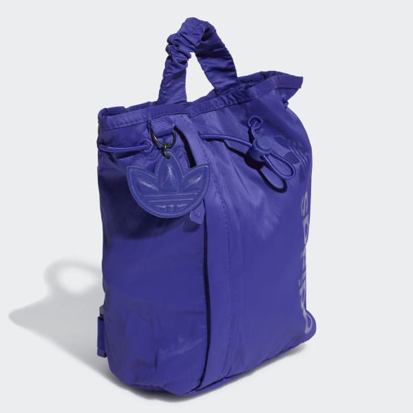adidas Satin Mini Bucket Backpack - Purple | Women's Lifestyle | adidas US