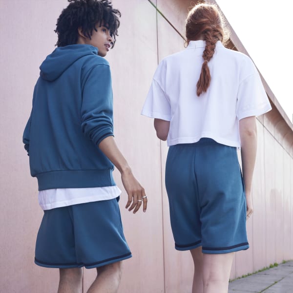 adidas French Terry Shorts (Gender Neutral) - Blue | adidas Australia