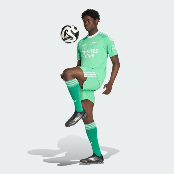 adidas Arsenal 25/26 Third Goalkeeper Jersey - Green | Free Shipping ...