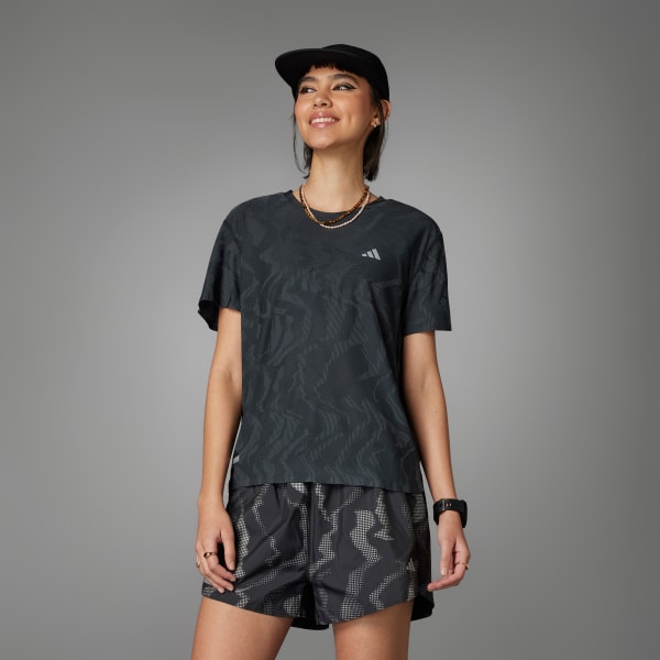 adidas Ultimate HEAT.RDY Engineered Running Tee - Multicolor | Free ...