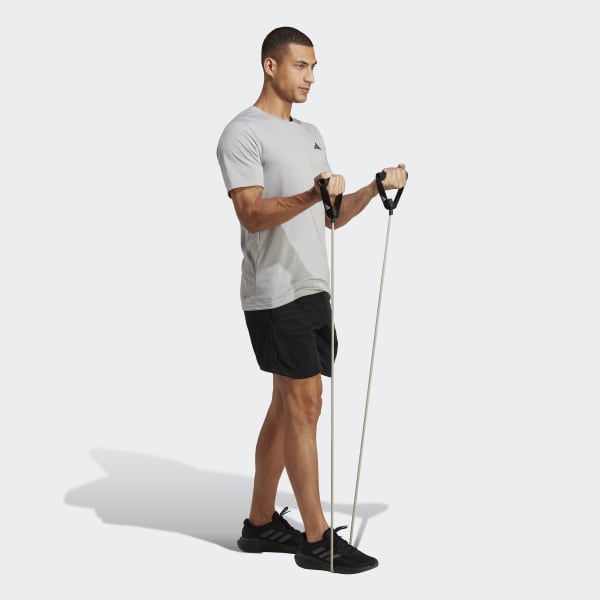 adidas Train Essentials Feelready Training Tee - Grey | Men's Training ...