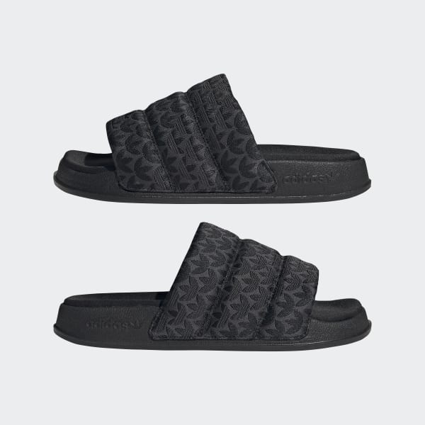 Adidas adilette black store