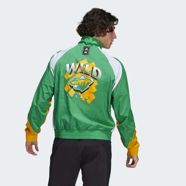 adidas Wild Reverse Retro Jacket - Green | Men's Hockey | adidas US