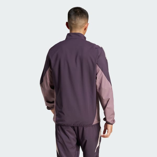 adidas Arsenal Tiro 24 Presentation Track Top - Purple | adidas UK