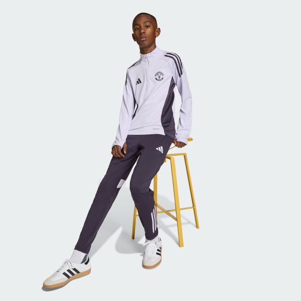 adidas Manchester United Tiro 25 Competition Training Top - Purple ...