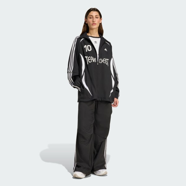 adidas Adilenium Season 4 Teamgeist Oversized Track Top - Black | Free ...