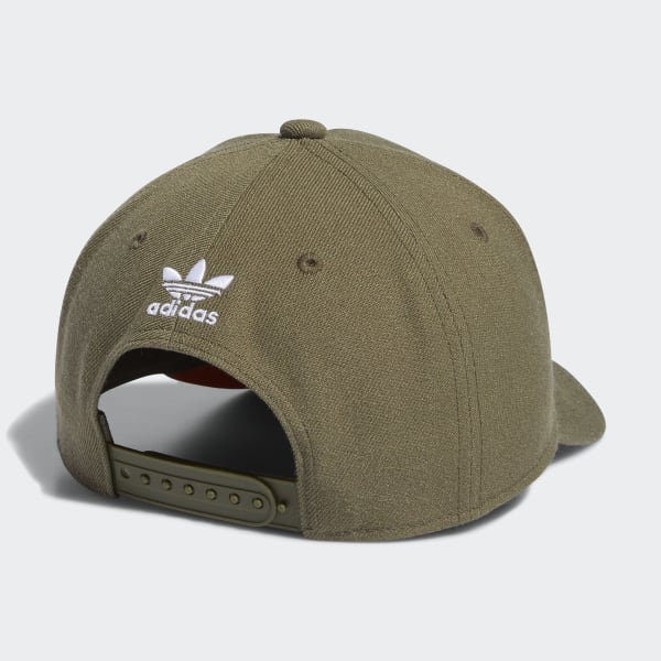 adidas A-Frame Snapback Hat - Green | Free Shipping with adiClub ...